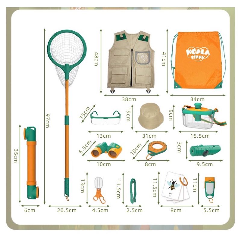 Jual koala diary camping set adventure set little explorer pretend ...