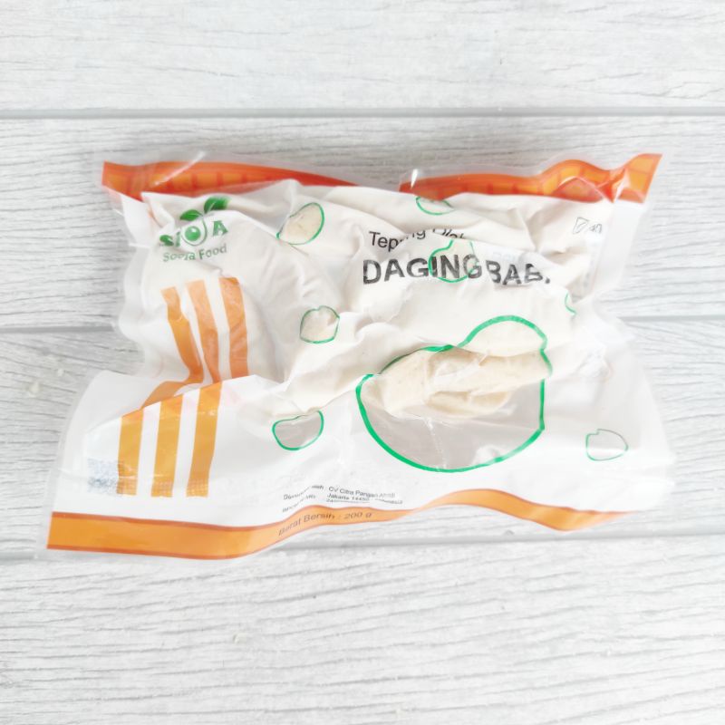 Jual Sooja Daging Babi Usus Tito / Tuto Vegetarian Vegan 200g Beku ...