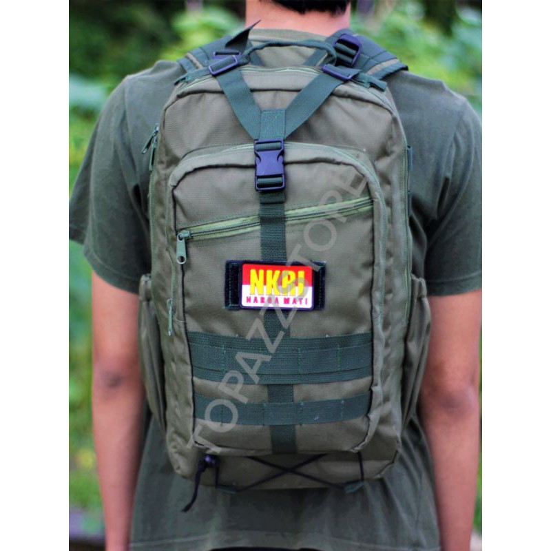 Jual Tas Polisi Militer Ransel Army Tactical Tentara Loreng TNI ...