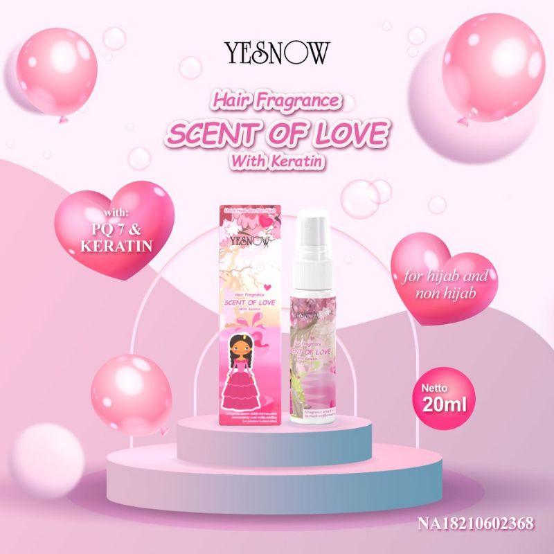 Jual YESNOW HAIR FRAGRANCE 20ML | Shopee Indonesia