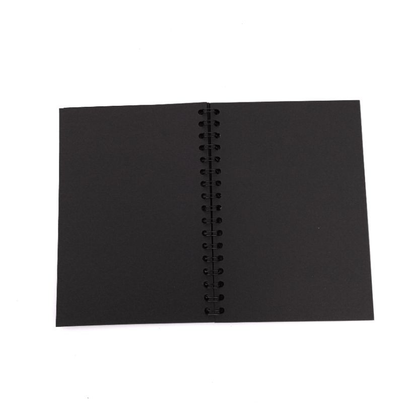 Jual NOTEBOOK BLACK PAPER/SKETCKBOOK BLACK PAPER/Buku Hitam Kertas ...