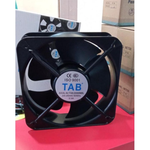 Jual axial blowe fan 8 inch XF20060MBL mini fan kotak ball bearing ...