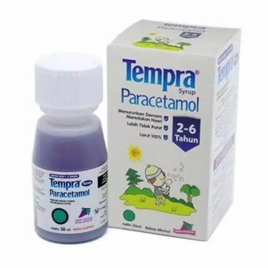 Jual Tempra Syrup Forte ALL Variant 30ml, 60ml Obat Demam Anak ...