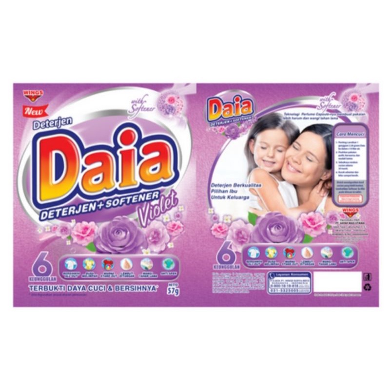 Jual daia 6 sachet eceran 6.000 | Shopee Indonesia