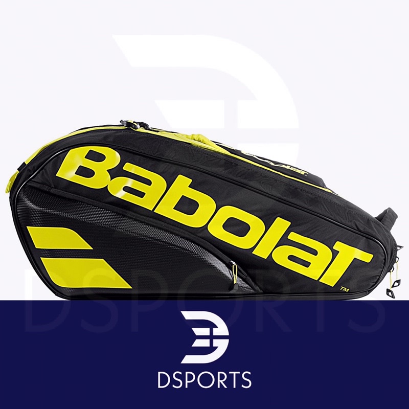Jual Babolat Pure Aero 12 Pack RH12 X12 RHX12 ( Tennis Bag Tas Tenis ...