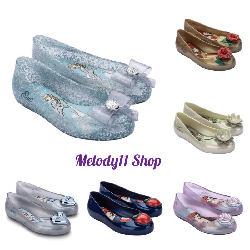 Jual Sepatu Anak Teen Minimelissa Disney Frozen Princess, Mini Melissa ...