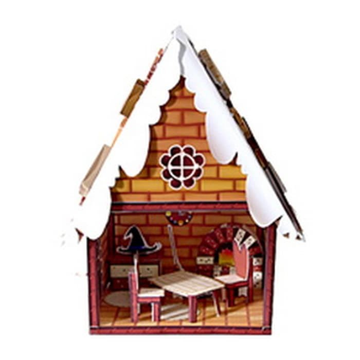 Jual DIY Miniatur Papercraft Rumah Boneka Permen | Shopee Indonesia