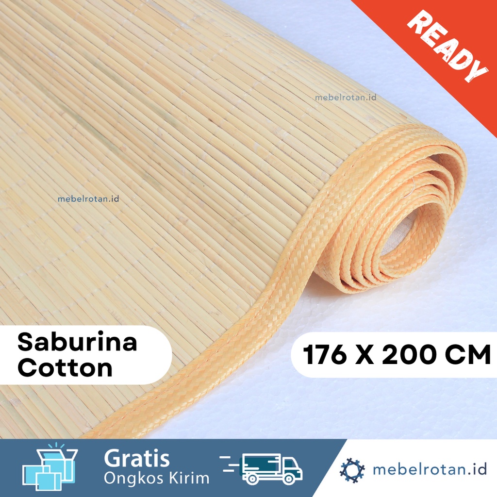 Jual Lampit Rotan Saburina 176x200cm Handmade |Tikar Karpet Kalimantan ...
