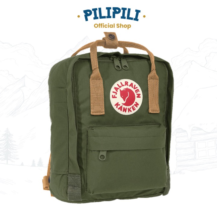 Jual Fjallraven Kanken Mini Spruce Green - Clay | Shopee Indonesia