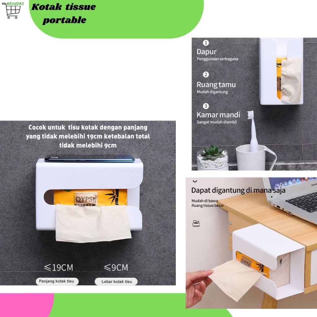 Jual Tempat tissue dinding tempel | Shopee Indonesia