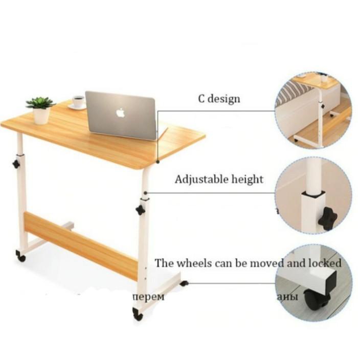 Jual Meja Newnest Meja Kerja Laptop Minimalis Standing Adjustable Kayu ...