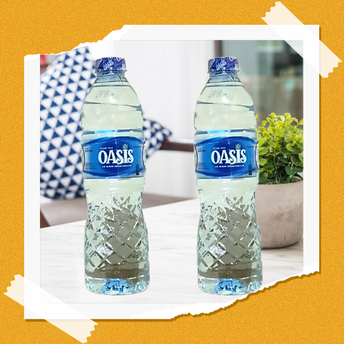 Jual RV AIR MINERAL KEMASAN OASIS AIR MINUM BOTOL 600 ML | Shopee Indonesia