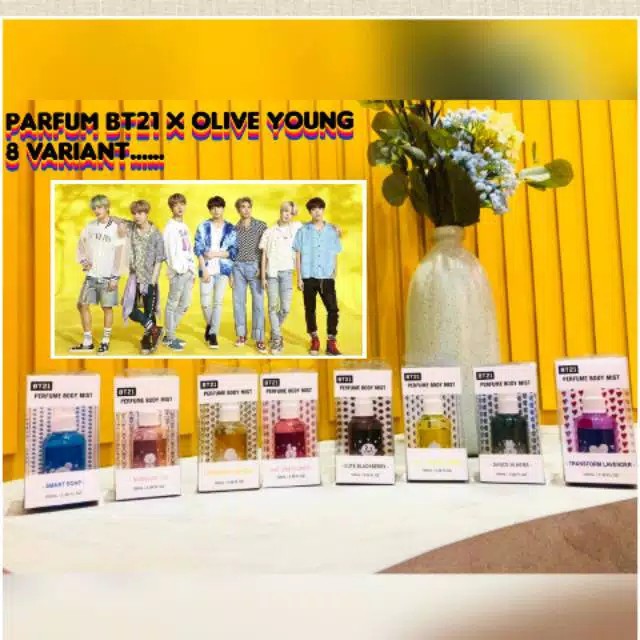 Jual Bt21 X Olive Young Perfume Body Mist 100 ml / Bt21 Official ...