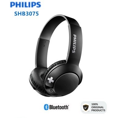 Jual PHILIPS SHB3075 / SHB 3075 Wireless Headphone On Ear with mic ...