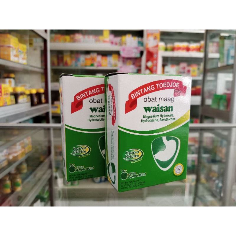 Jual WAISAN ISI 12 SACHET | Obat Maag - ED 06/2026 | Shopee Indonesia