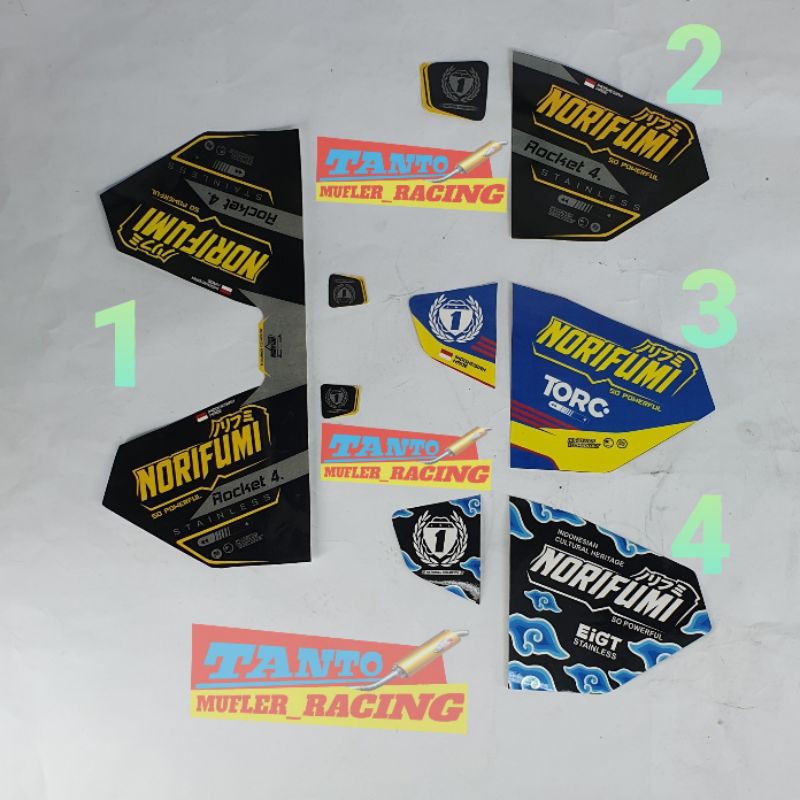 Jual STIKER KNALPOT VIRAL TAHAN LAMA BAHAN VYNIL TAHAN PANAS DAN TAHAN ...