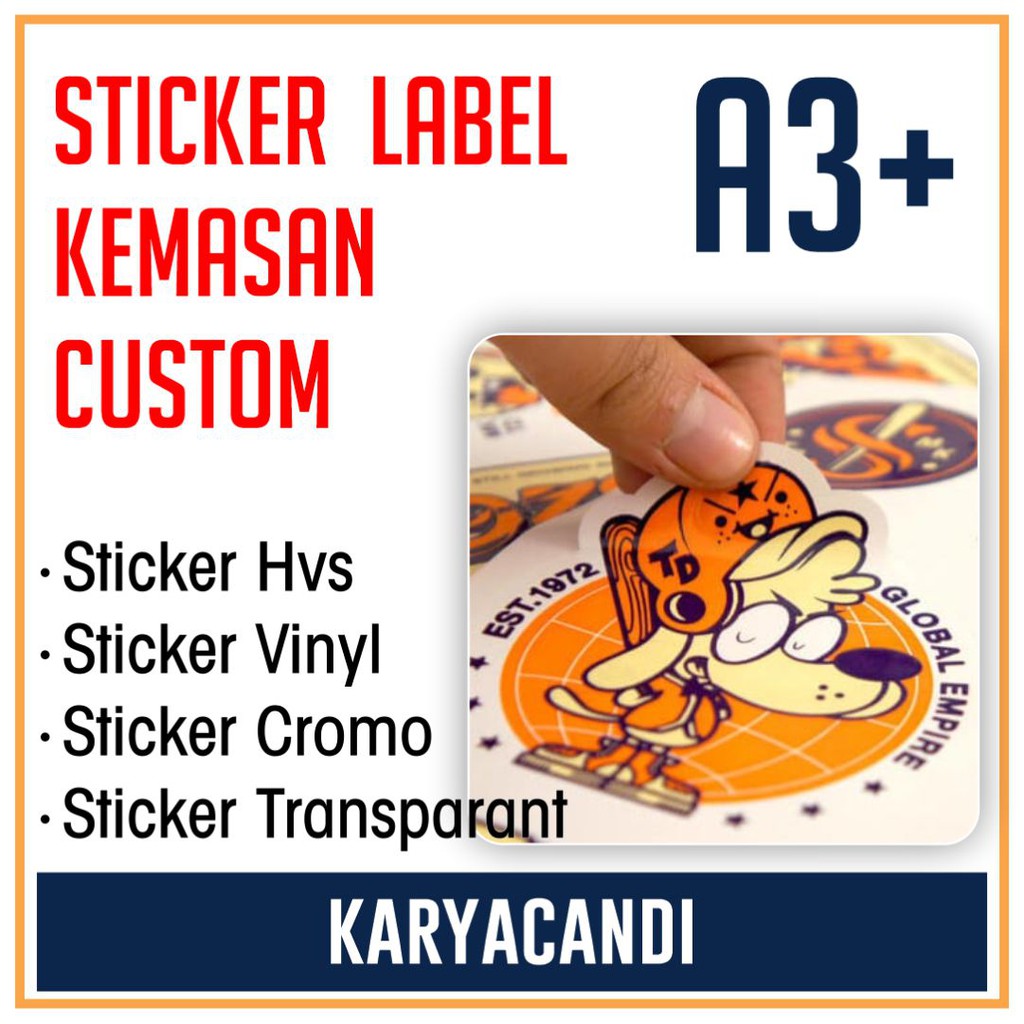 Jual STICKER LABEL KEMASAN ( POLA BENTUK ) | Shopee Indonesia