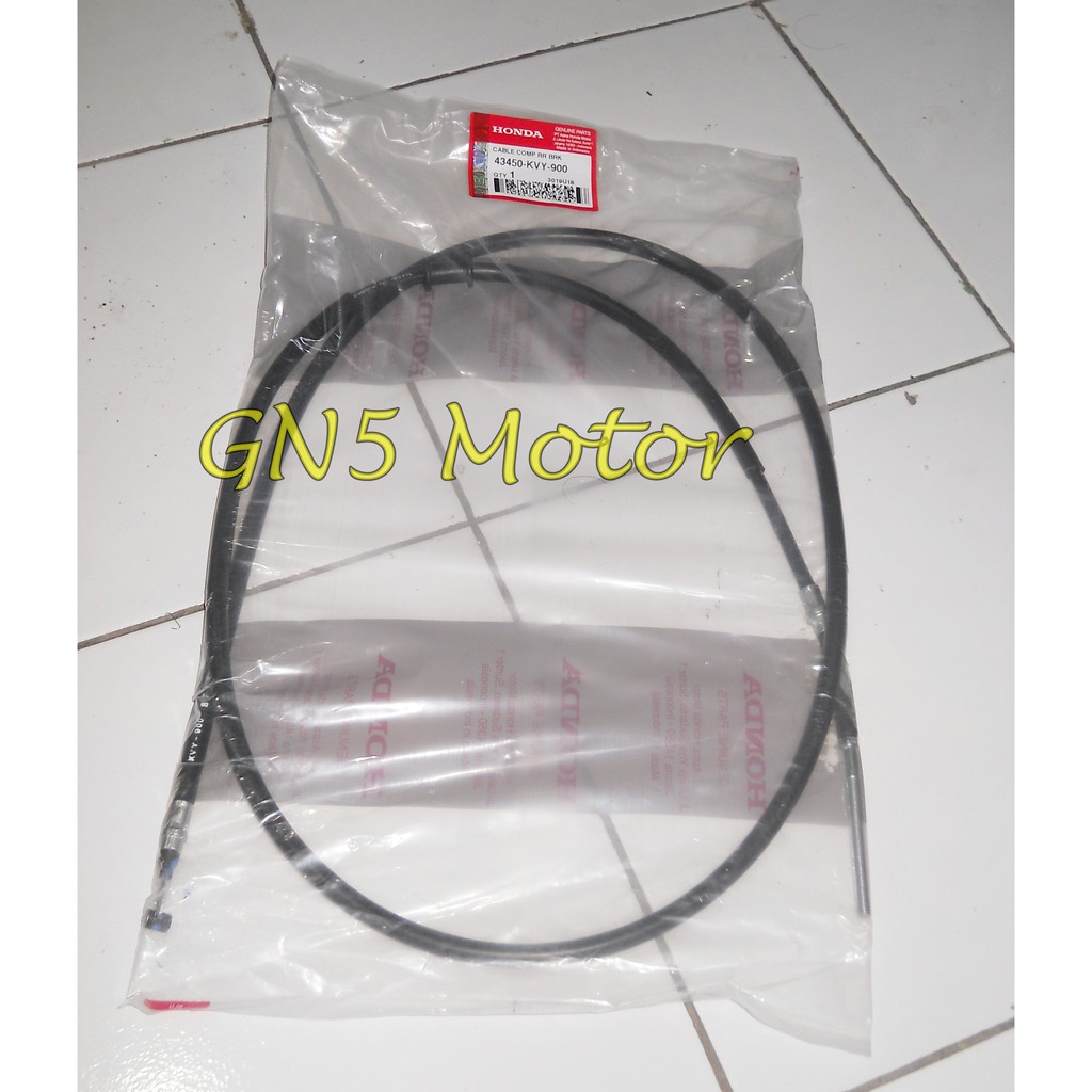 Jual KABEL REM BELAKANG HONDA BEAT KARBU ORISINIL AHM ORIGINAL | Shopee ...