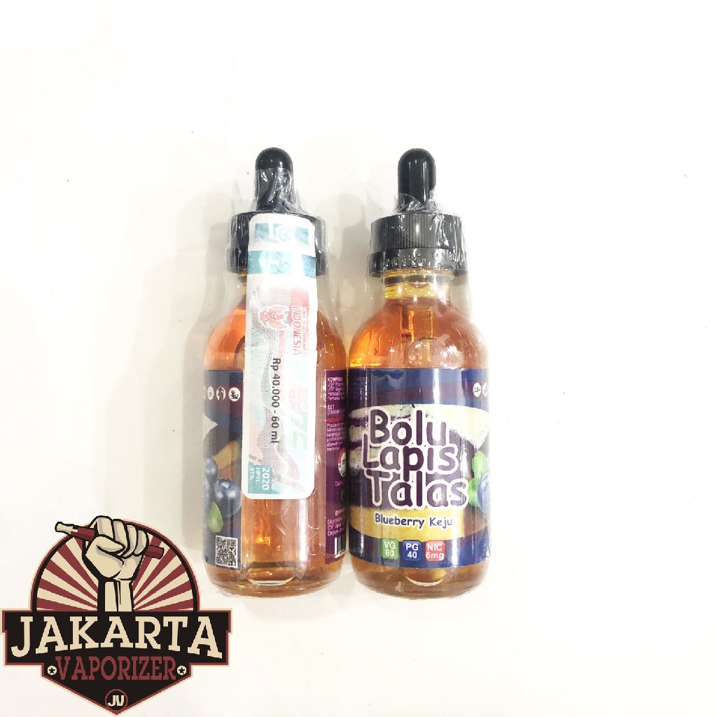 Jual [BLUEBERRY] BOLU LAPIS TALAS BLUEBERRY KEJU 60ML 3MG LIQUID VAPOR ...