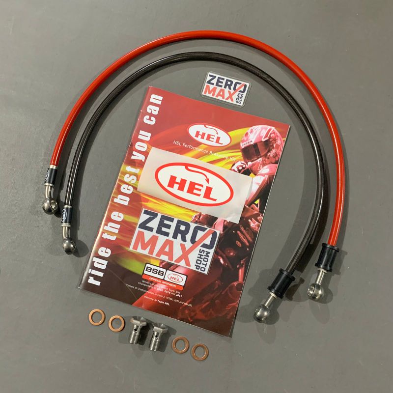 Jual Brake Hose Line Lines Selang Rem HEL PERFORMANCE ORIGINAL 60cm 60 ...