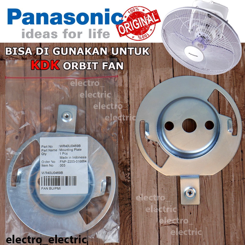 Jual Braket Mounting Plate Orbit Fan Kipas Angin Panasonic F-EQ405 ...