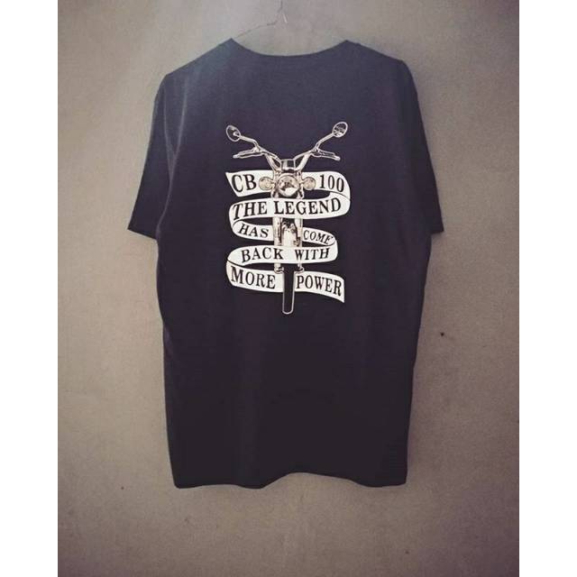 Jual KAOS SHIRT BAJU MOTOR HONDA CB100 CB100 RETRO KLASIK COMBED DISTRO | Shopee Indonesia