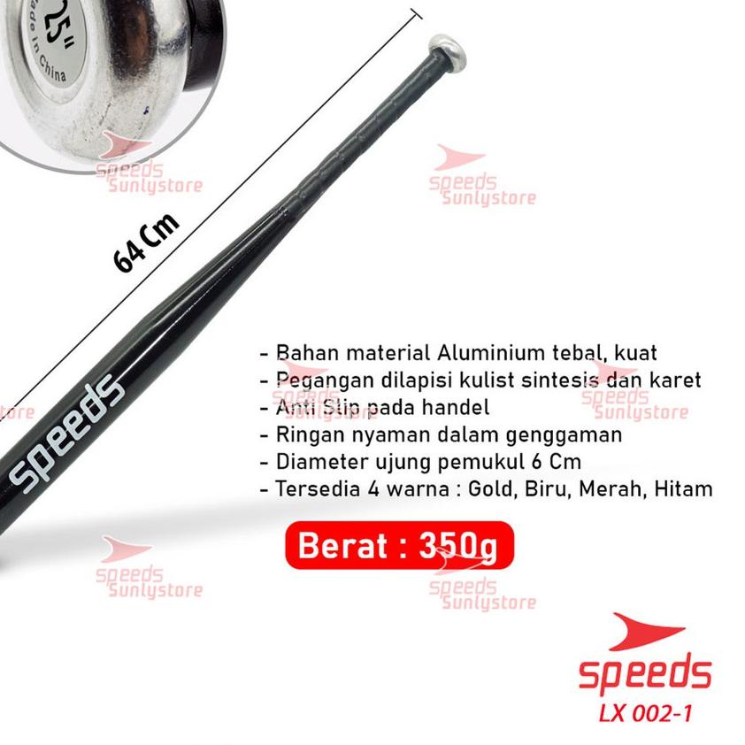 Jual SPEEDS Tongkat Stick Bat Baseball New Softball Pemukul Kasti ...