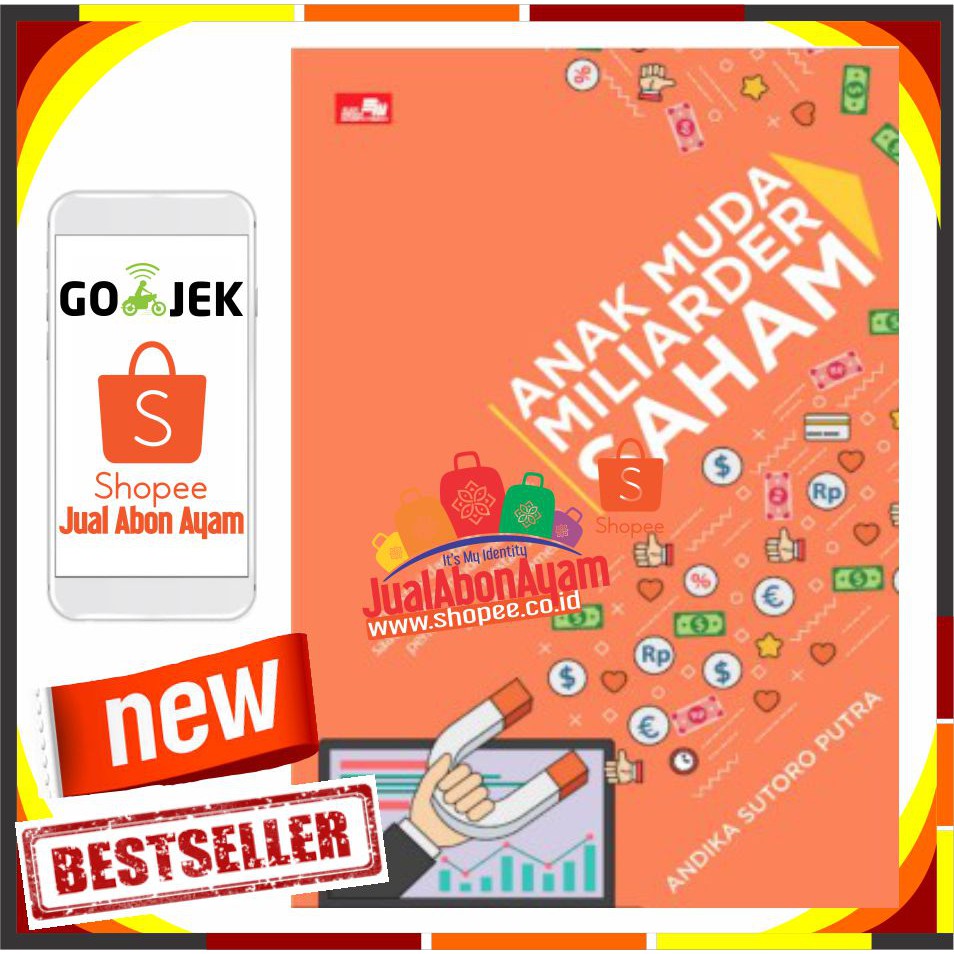 Jual Anak Muda Miliarder Saham By Andika Sutoro Putra Gramedia | Shopee ...