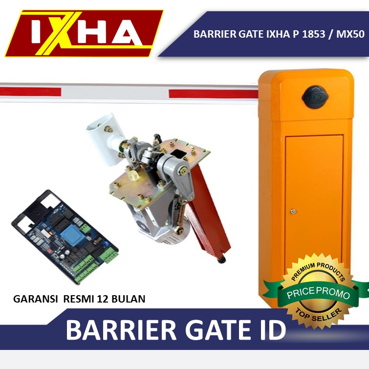 Jual Barrier Gate Palang Parkir Mx50 Mx 50 Original - Tanpa Palang 