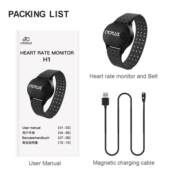 Jual HEART RATE ARM BAND CYCPLUS H1 HEART RATE CYCPLUS LENGAN TANGAN HR | Shopee Indonesia