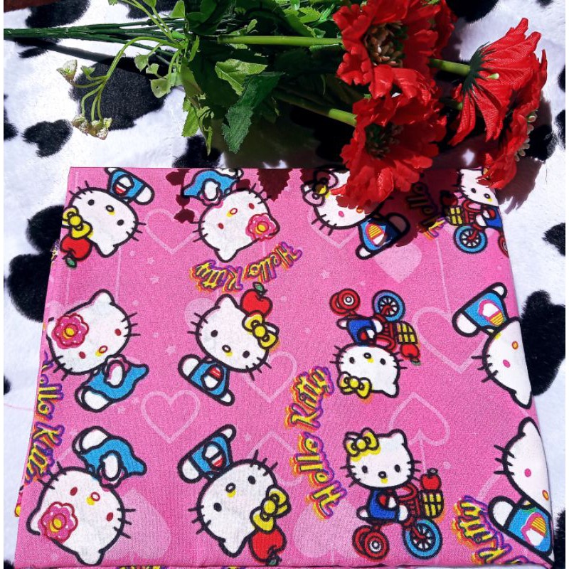Jual Perca Katun Hello Kitty seri Fanta | Shopee Indonesia