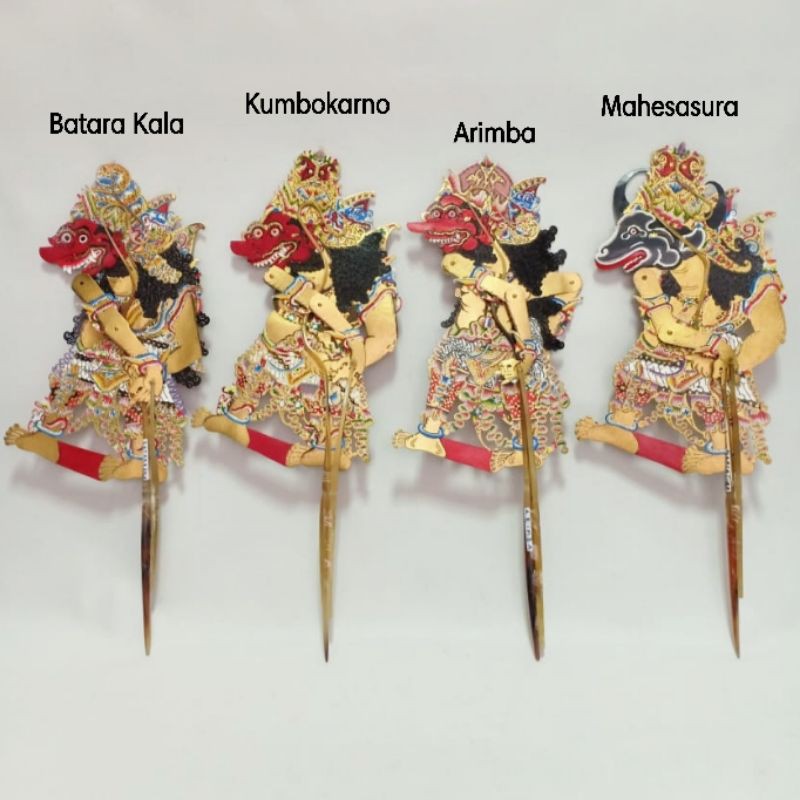 Jual wayang kulit kresna abimanyu baladewa parikesit nakula bisma BEST ...
