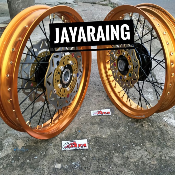 Jual Velg double disc 17 350 250 Cb 150 cbr 150 megapro tiger verza gl ...