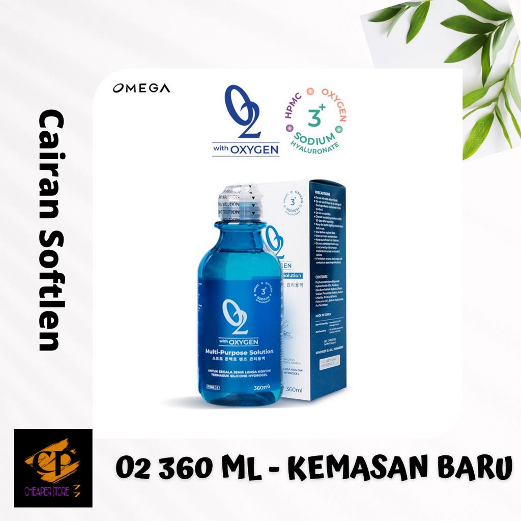 Jual CAIRAN SOFTLENS O2 360 ML WITH OXYGEN | Shopee Indonesia