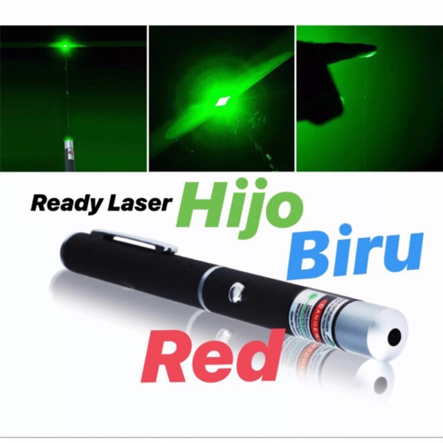 Jual Laser Pointer Senter Pen Laser Laser Biru Merah Laser Blue Red ...