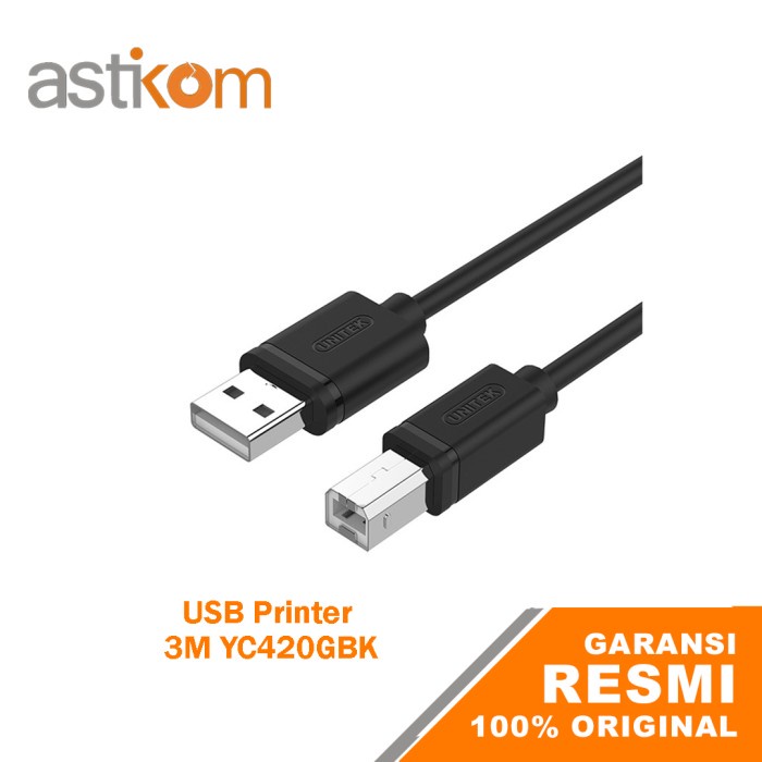 Jual Kabel USB Printer Unitek 3M YC420GBK USB Printer 3 Meter | Shopee Indonesia