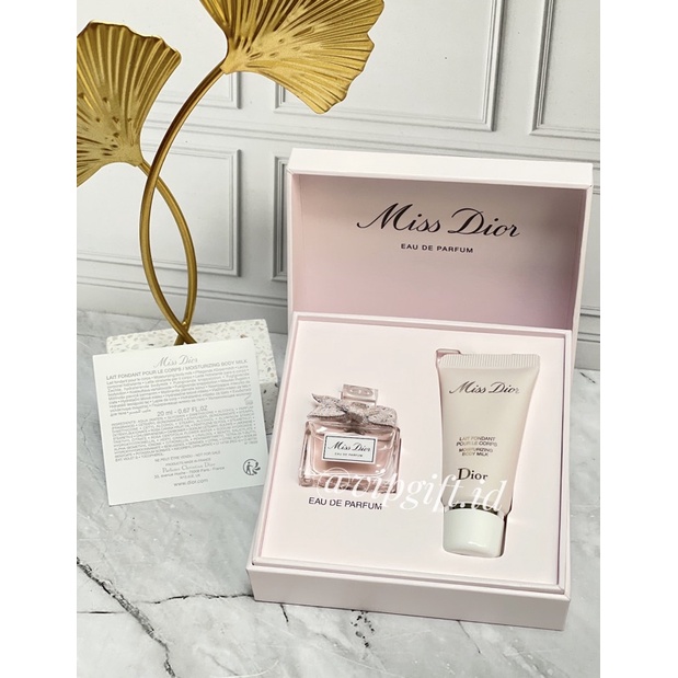 Jual VIPGIFT MISS DIOR Gift Set Miniature Parfum & Lotion (Hardbox ...