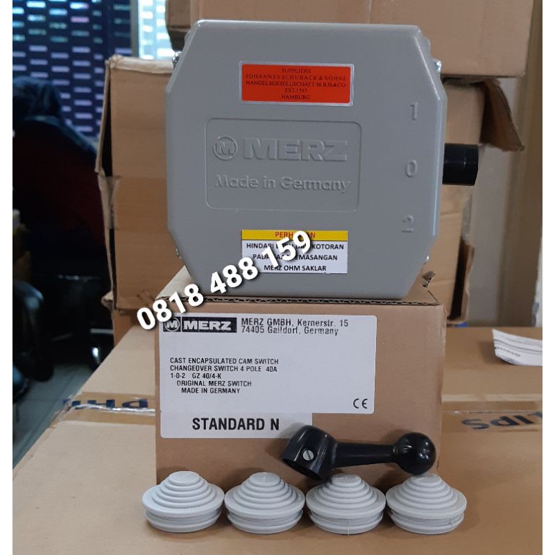 Jual MERZ CHANGE OVER SWITCH COS GZ 40A 4 POLE | Shopee Indonesia