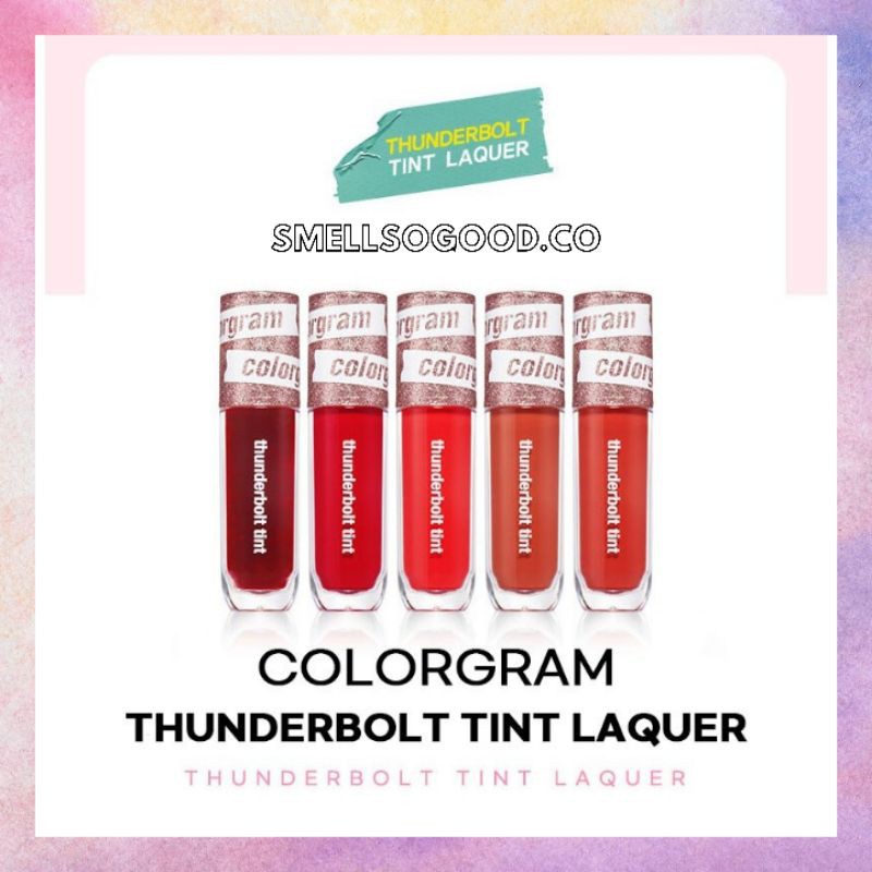 Jual [TRUE BEAUTY ITEMS] COLOGRAM THUNDERBOLT TINT LACQUER | Shopee ...