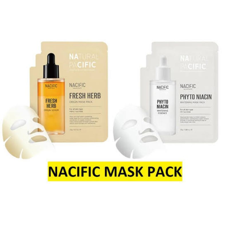 Jual NACIFIC Mask Pack | Shopee Indonesia