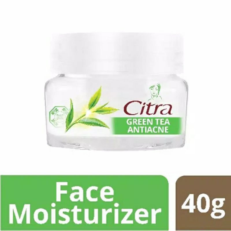 Jual CITRA GREEN TEA ANTI ACNE FACE MOISTURIZER 40GR | Shopee Indonesia