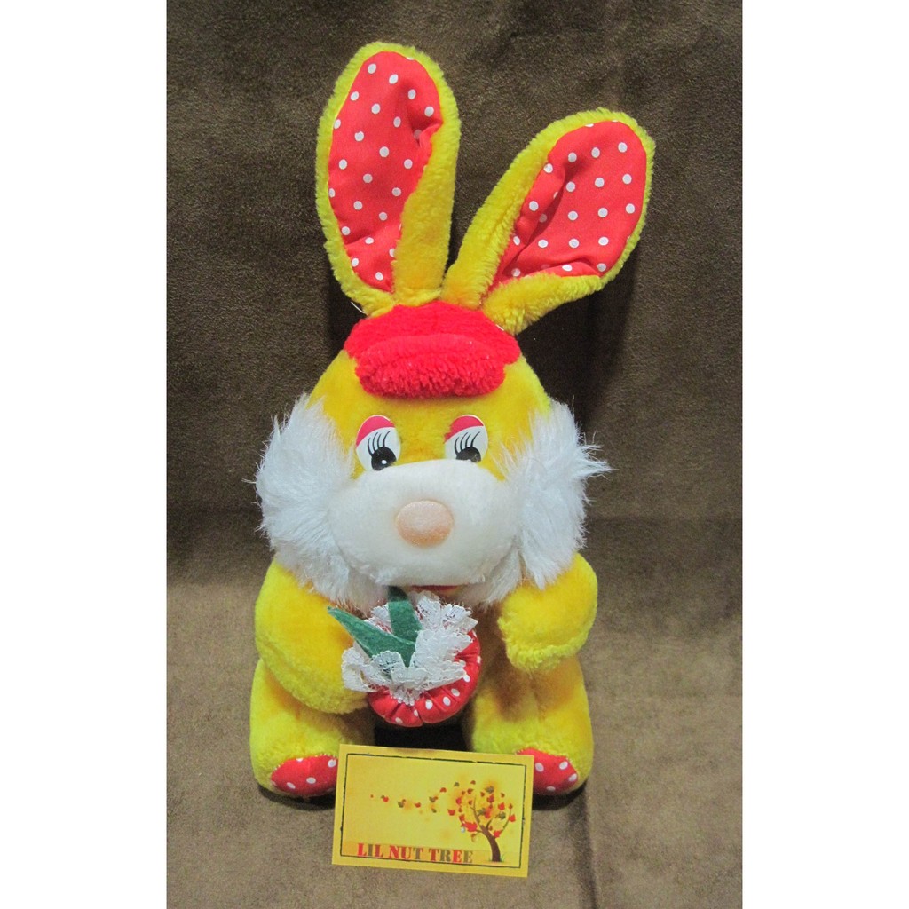 Jual Boneka Kelinci Orange Bunny Cute Rabbit Import Doll | Shopee Indonesia