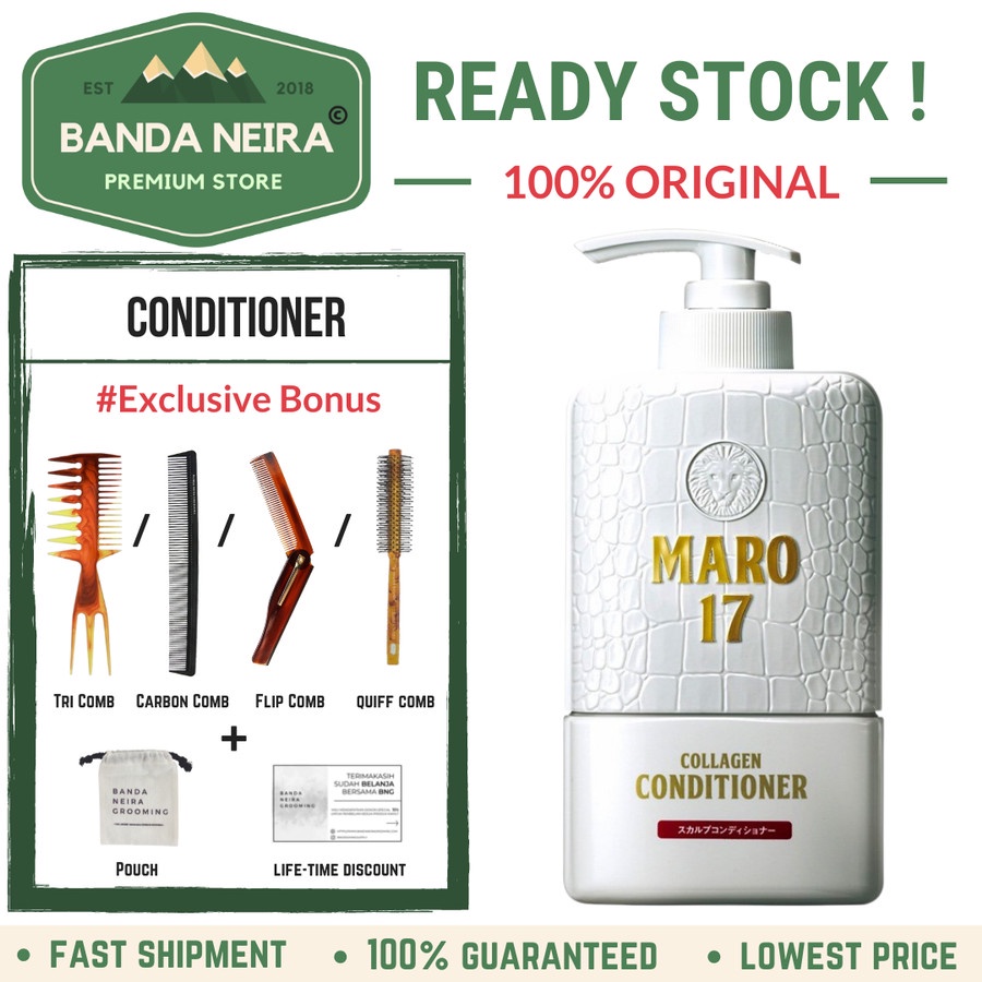 Jual MARO 17 Collagen Hair Conditioner / Pelembab Rambut | Shopee Indonesia