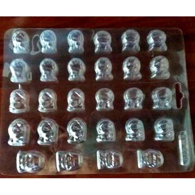 Jual Cetakan Coklat Puding Mika Anak soleh solekah Muslim Muslimah ...