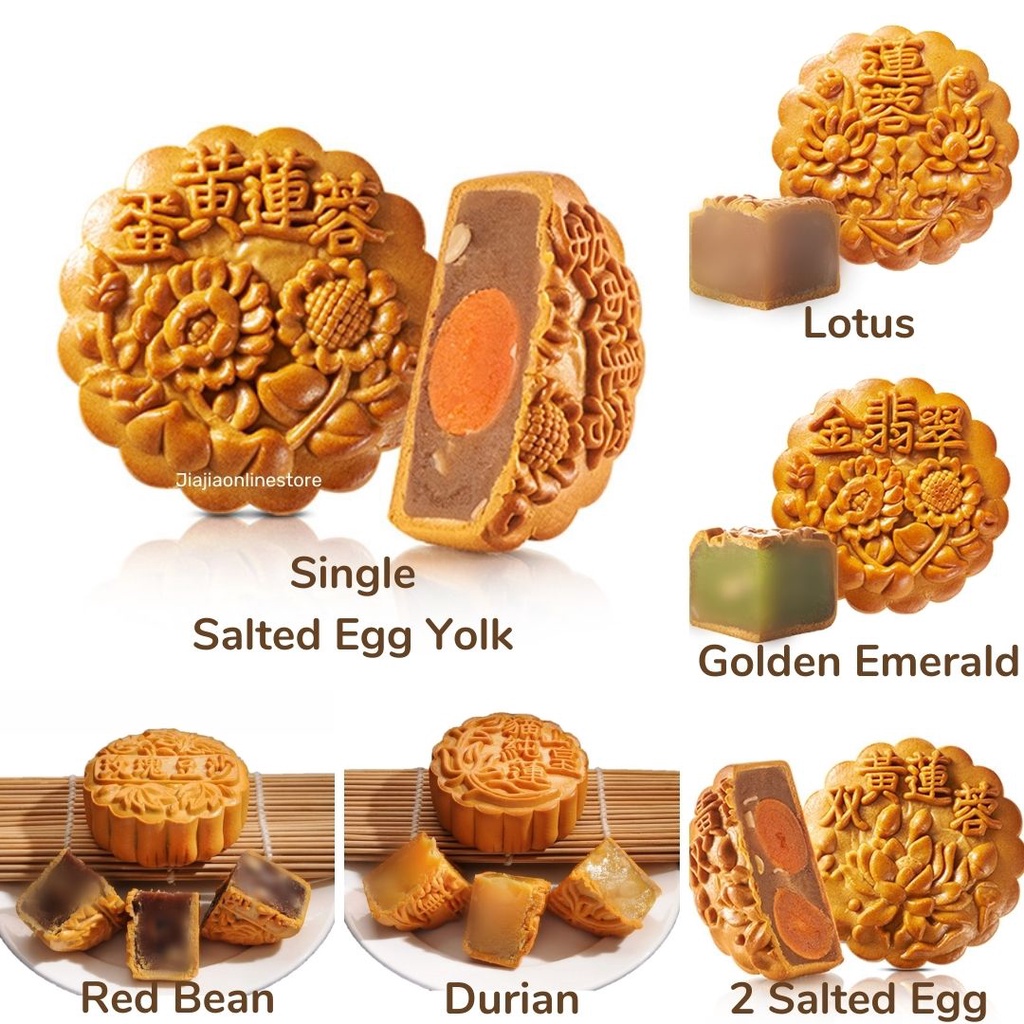 Jual Premium Mooncake Malaysia Moon Cake Salted Egg Mooncake Telur Asin ...