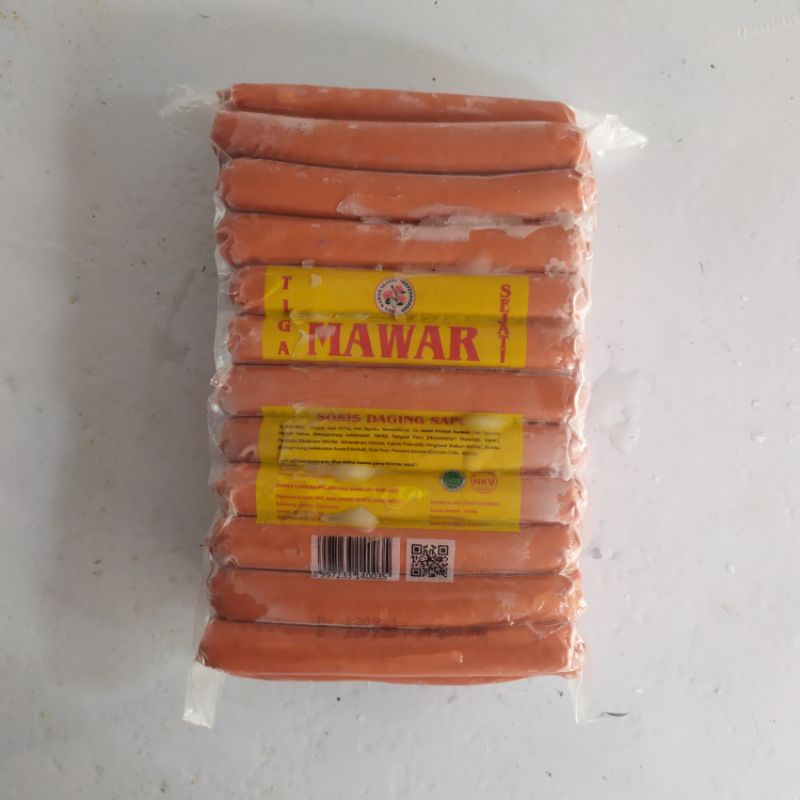 Jual Sosis Sapi Tiga Mawar Sejati 800gr (HARAP BACA DESKRIPSI) | Shopee ...