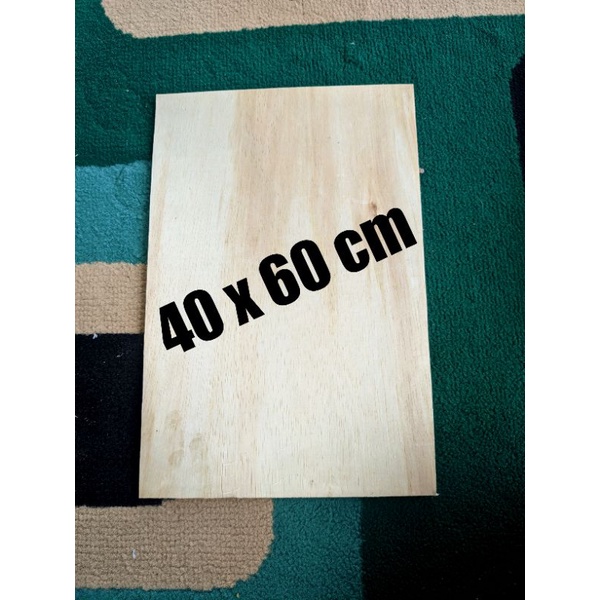 Jual Triplek 8mm ukuran 40 x 60 cm Triplek/ Multiplek SNI | Shopee ...