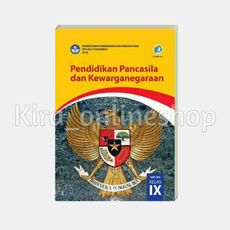 Jual BUKU PAKET KELAS 9 SMP MTs PPKn PENDIDIKAN PANCASILA DAN KEWARGANEGARAAN KURIKULUM 2013 ...