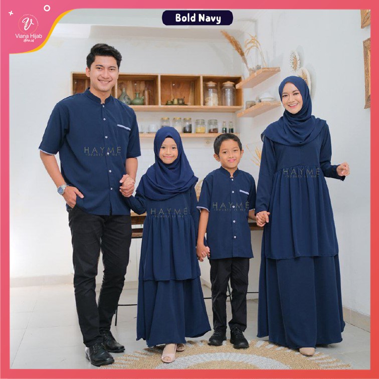 Jual Sarimbit Couple Keluarga Merhaba By Hayme_official Maxi Dress ...