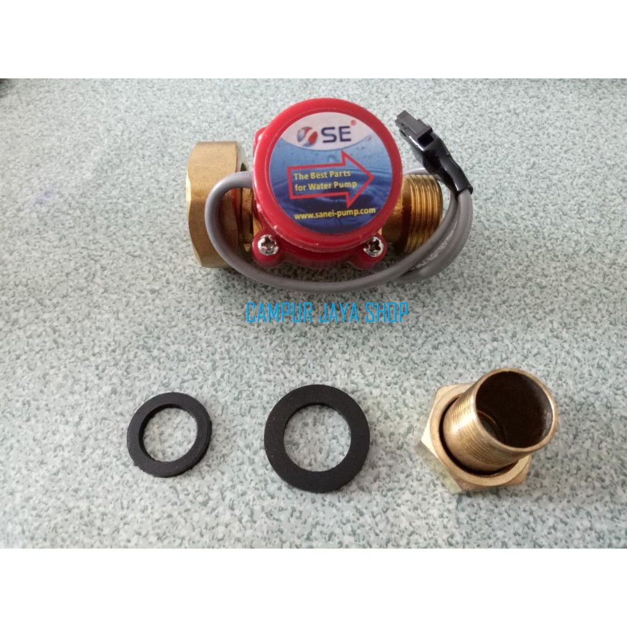 Jual Flow Switch / Otomatis Pompa Booster / Pendorong San-Ei | Shopee Indonesia